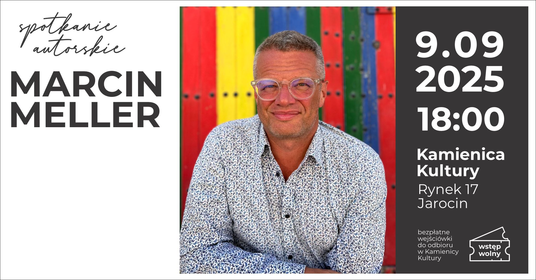 Marcin Meller - spotkanie autorskie