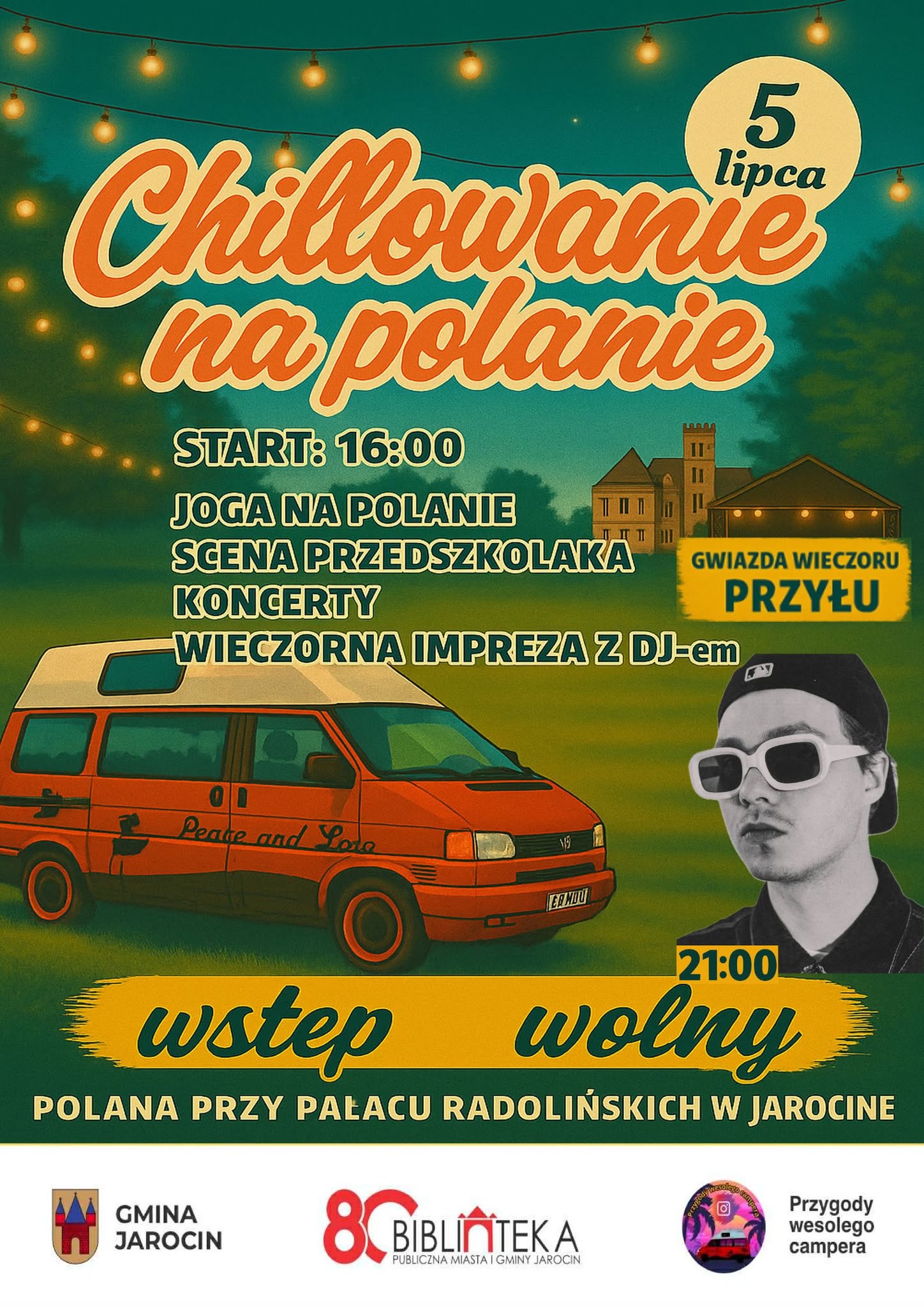 Chillowanie na polanie