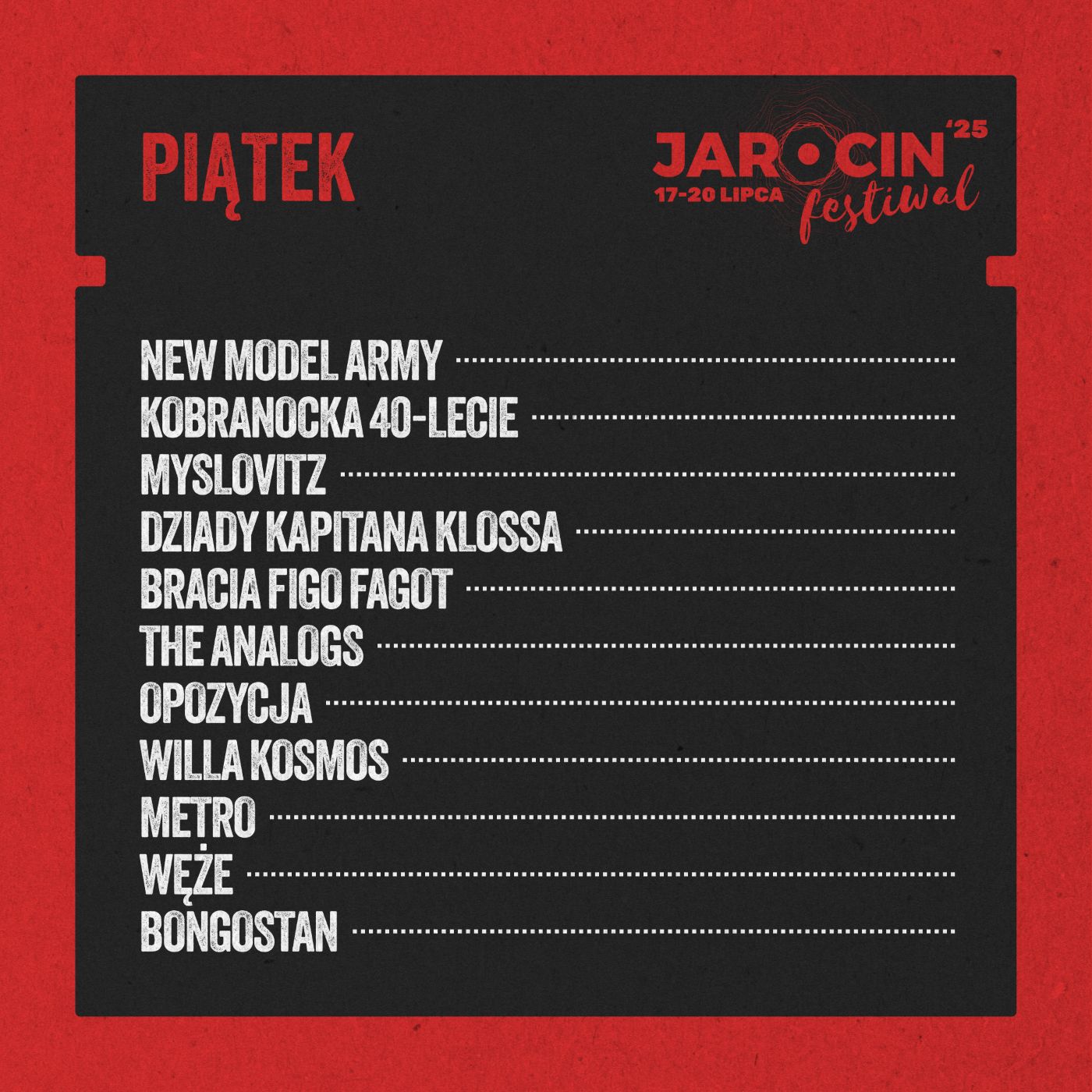 Jarocin Festiwal 2025 – Pełny harmonogram koncertów i bilety ...